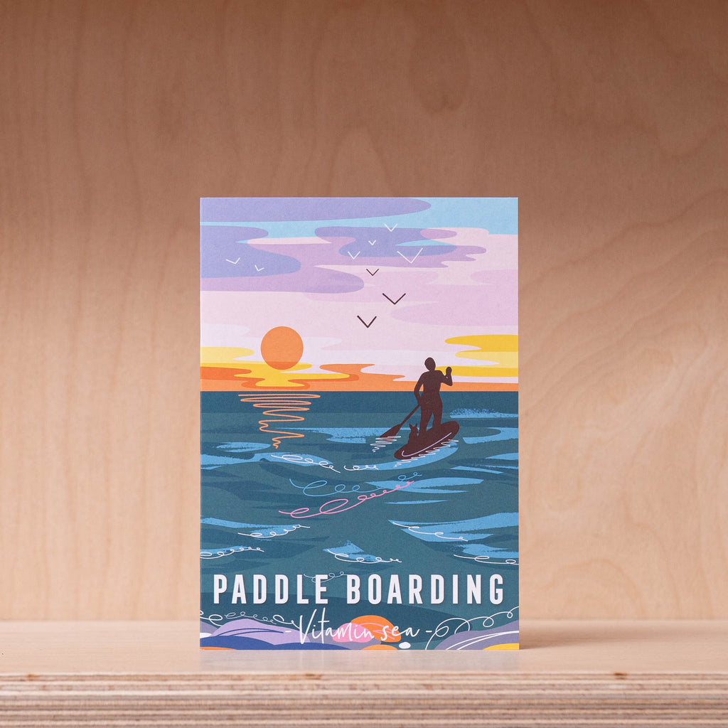 Onneke - Paddle Boarding Card Coastal Card – mlkwood store